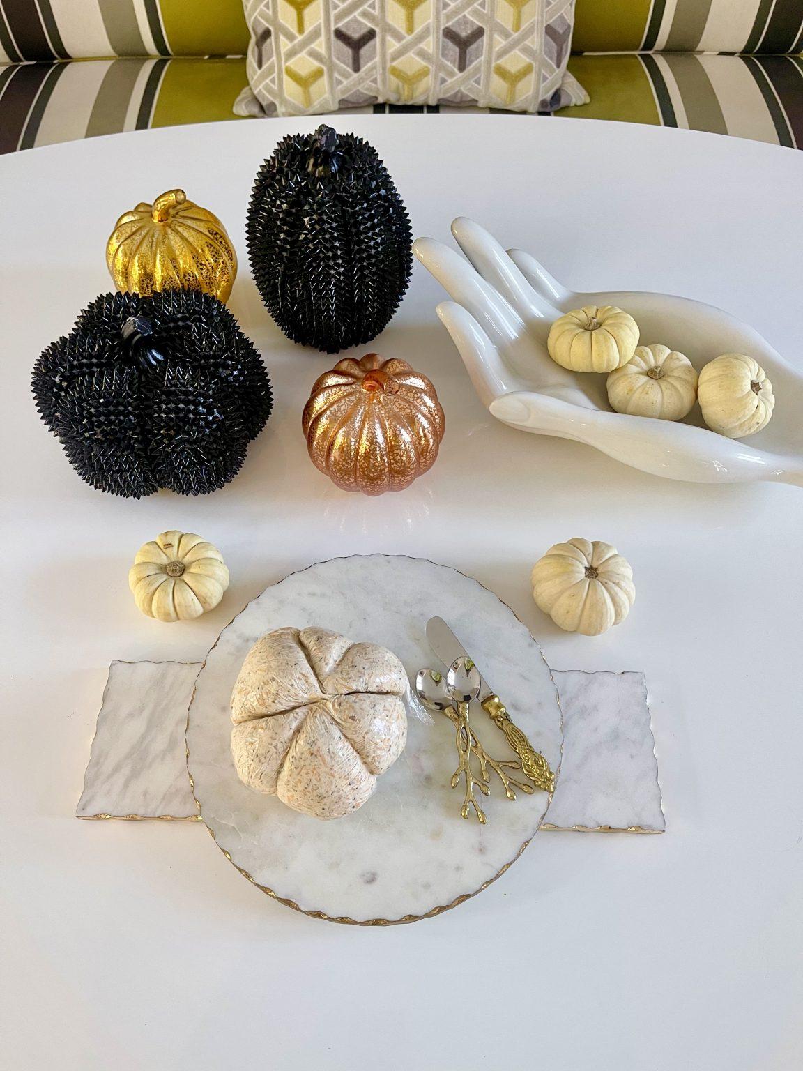Pumpkin Shaped Cheese Ball - Danielle Yancey